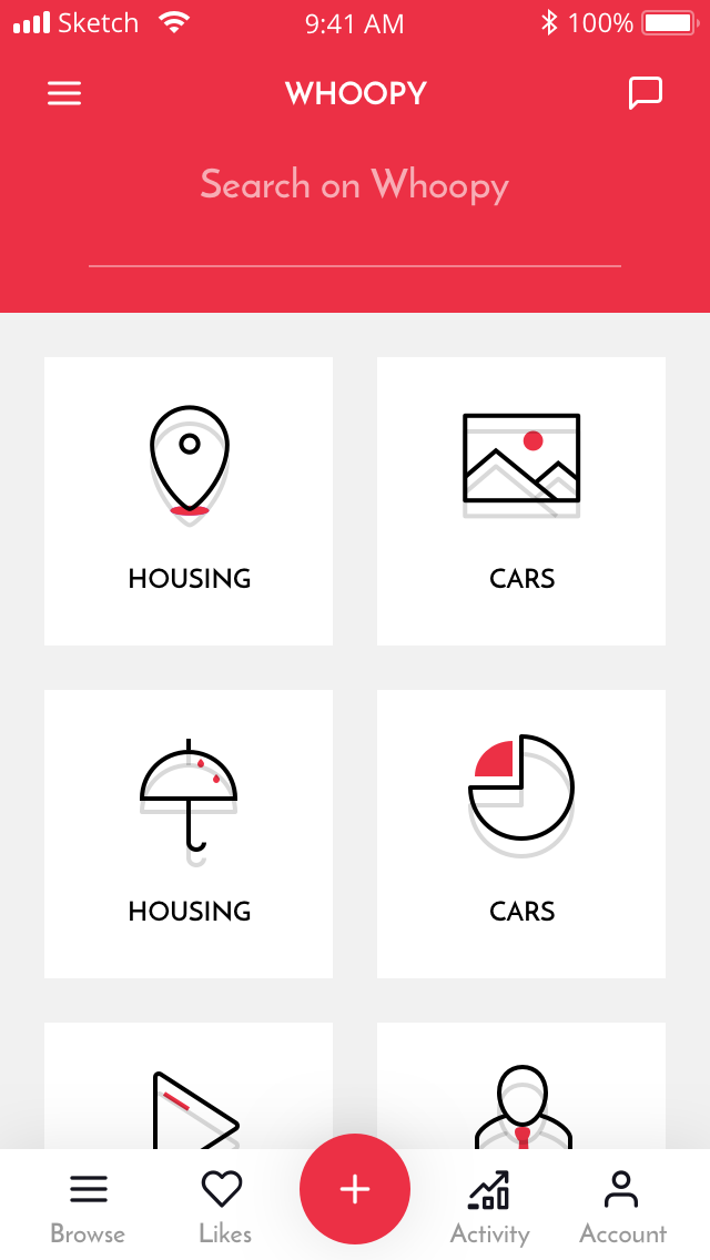 woopy | Android Universal Listings + Chat App Template by cubycode